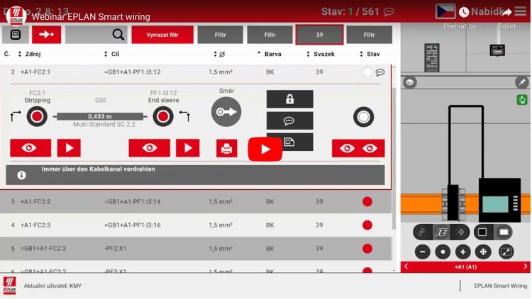 EPLAN webinář - Smart Wiring - Optimalizace výroby rozvaděčů