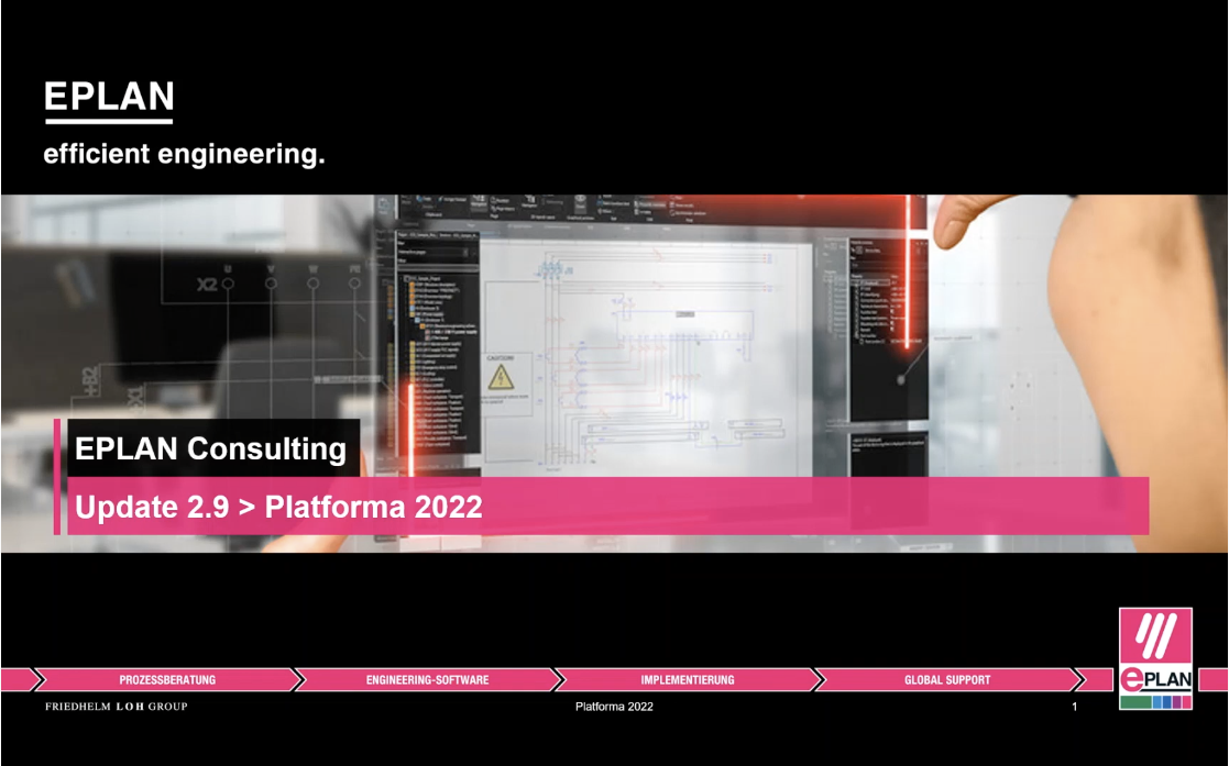 EPLAN Webinář – Novinky EPLAN Platforma 2022
